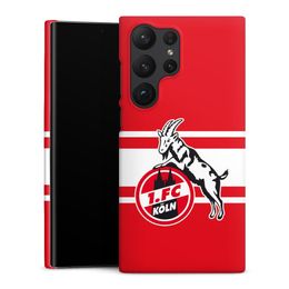 DeinDesign Galaxy S23 Ultra Handy Premium Case Smartphone Handyh&uuml;lle Schutzh&uuml;lle matt Official Licensed Product Coat Of Arms 1. Fc K&ouml;ln Premium Case