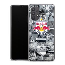 DeinDesign Galaxy A32 4G Handy Silikon H&uuml;lle Case transparent Handyh&uuml;lle Salzburg Red Bull Fc Red Bull Salzburg Silikon Case