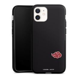 DeinDesign iPhone 12 mini Handy Silikon H&uuml;lle Case schwarz Handyh&uuml;lle Official Licensed Product Akatsuki Naruto Shippuden