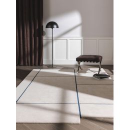 benuta Finest Wollteppich Issey Beige 160x230 cm - Naturfaserteppich aus Wolle