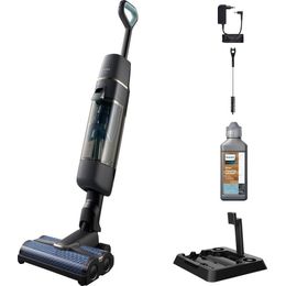 Philips Nass-Trocken-Akkusauger XW7110/01 AquaTrio Cordless 7000 Series, beutellos, mit 30 Minuten Laufzeit, AquaSpin-Düse, blau|grau