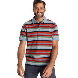 MAN'S WORLD Man's World Poloshirt mit multicolor Streifen, bunt