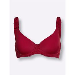 w&auml;schepur w&auml;schepur Damen Schalen-BH mit B&uuml;gel, kirsche, Gr&ouml;&szlig;e 85A