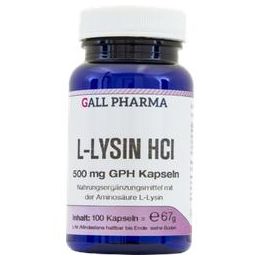 L-Lysin 500 mg Kapseln 100 St