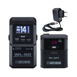 BOSS BY ROLAND E-Gitarre Boss WL-60 Wireless Funk-System für Gitarre mit Netzteil