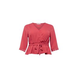 ABOUT YOU Curvy Bluse 'Anna' Damen Gr&ouml;&szlig;e 4XL rot