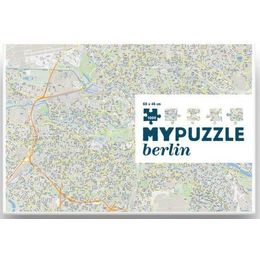 Helvetiq Puzzle My Puzzle - Berlin, 1000 Puzzleteile, Made in Europe, bunt