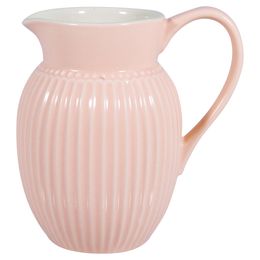 GreenGate Krug aus Steingut Alice, pale pink 0,5L