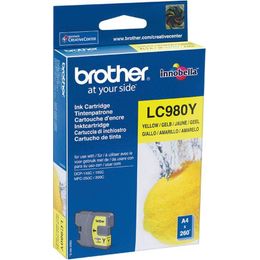 Brother LC-980Y Tintenpatrone, gelb