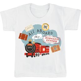 Harry Potter Kids - Hogwarts Express T-Shirt weiß in 140