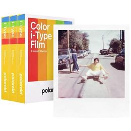 Polaroid i-Type Color Film Triple Pack 3x8 Sofortbild-Film Weiß, farbig