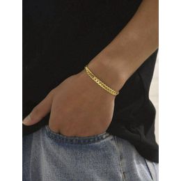 ENGELSINN Goldkette Basic Halskette und Armband in Gold und Silber (2-tlg)