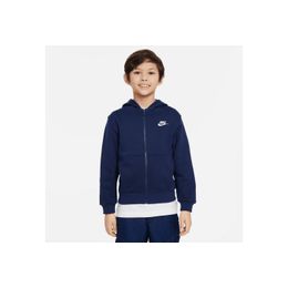 Nike Sportswear Kapuzensweatjacke CLUB FLEECE BIG KIDS' FULL-ZIP HOODIE, blau