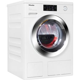 D (A bis G) Miele Waschtrockner "WTR860WPM LW PWash&TDos 8/5 Kg" unterbaufähig, QuickPower für schnelles Waschen und Trocknen weiß Waschtrockner