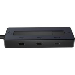 HP Laptop-Dockingstation Universal USB-C Multiport-Hub, schwarz