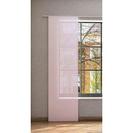 Schiebegardine Libre-ECO, Neutex for you!, Paneelwagen (1 St), halbtransparent, Jacquard, Nachhaltig, 60 x 245 cm (B x H), lila