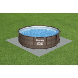 Bestway® Flowclear™ Pool-Bodenschutzfliesen Set, 9 Stück á 50 x 50 cm