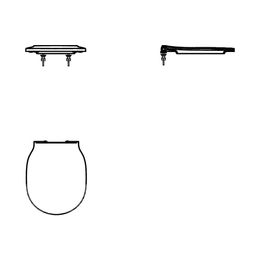 Ideal Standard WC-Sitz Connect Air, Wrapover, Weiß E036701