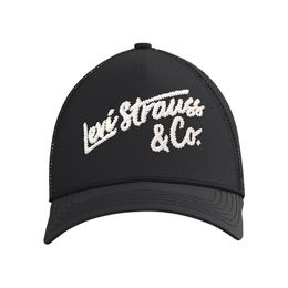 Levi's Levi's® Baseball Cap Embrodiered Flexfit Trucker, schwarz