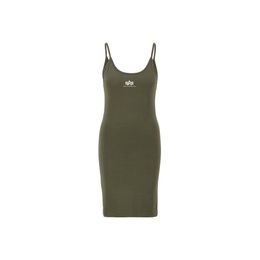 Alpha Industries Kleid Damen Gr&ouml;&szlig;e 34 oliv / wei&szlig; Winterkleid