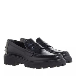 Tod's Tod's Loafers & Ballerinas - Penny-Slot Loafers Leather - in schwarz - Loafers & Ballerinas für Damen
