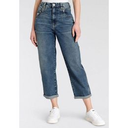 Herrlicher Gerade Jeans Jeans Peyton Recycled Stretch, blau