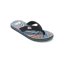 Quiksilver Sandale »Molokai Layback« Black/Pink/Blue 8(41) 8(41) Material: Canvasobermaterial aus Baumwolle