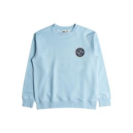 Quiksilver Sweatshirt »Core Bubble« Sky Blue M M Stoff: Baumwoll-Polyester-Mischgewebe [280...
