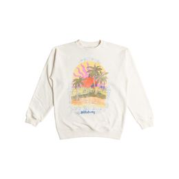 Billabong Sweatshirt »Getaway« Salt Crystal XL XL Stoff: Mischgewebe aus Baumwolle und Polyester