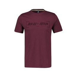 Lerros T-Shirt &raquo;T-Shirt *Ahead & Above*&laquo; SUMMER WINE XXL XXL Gerippter Rundhalsausschnitt