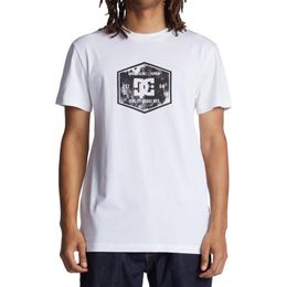 DC Shoes T-Shirt »Chain Link« White S S Material: Feiner Jersey-Stoff [165 g/m2]