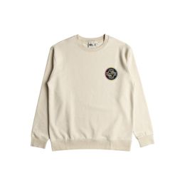 Quiksilver Sweatshirt &raquo;Core Bubble&laquo; wei&szlig; XL XL Stoff: Baumwoll-Polyester-Mischgewebe [280...