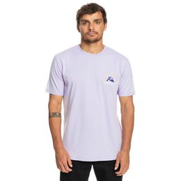 Quiksilver T-Shirt »The Original Barrel« Pastel Lilac XS XS Stoff: Baumwoll-Jersey-Stoff [160 g/m2]