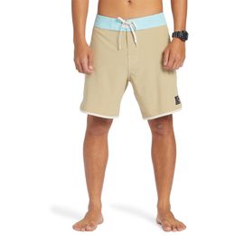 Quiksilver Boardshorts »Original Scallop 18"« Olive Gray 31SM 31SM Material: Rückverfolgbares Mischgewebe aus...