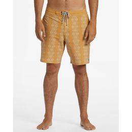 Billabong Boardshorts »Sundays Lo Tide« Mustard 30S 30S Material: ...