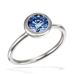 Goldmaid Silberring Weiss 60 Pure Eleganz
