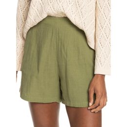 Roxy Shorts »Over The Sun« Loden Green XS XS Stoff: Leichter Doppelgaze-BaumwollStoff...