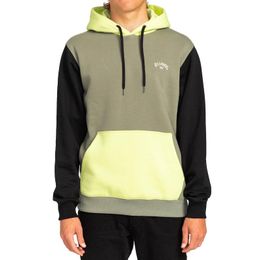 Billabong Kapuzensweatshirt &raquo;Arch Block&laquo; Sage S S Material: Doppelt gef&auml;rbter Fleece aus...