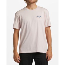 Billabong T-Shirt »Exit Arch« Pink Haze S S Stoff: BaumwollStoff [160 g/m2]