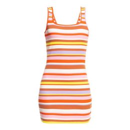 Roxy Strickkleid »Surf.Kind.Kate.« Vermillon Sun Struck Stripe XL - US-Größen US-Größen XL Typ: Gestreiftes Rippstrick-Kleid