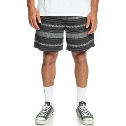 Quiksilver Shorts »Taxer Jacquard« Black Taxer Jaquard Hori S S Stoff: BaumwollStoff [205 g/m2]