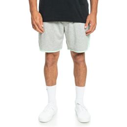 Quiksilver Sweatshorts »Scallop Terry« Light Grey Heather XL XL Stoff: Baumwoll-Polyester-Mischgewebe [200...