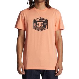 DC Shoes T-Shirt »Chain Link« Papaya Punch S S Material: Feiner Jersey-Stoff [165 g/m2]