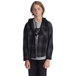 DC Shoes Kapuzenshirt &raquo;Ruckus Ed&laquo; Black/ Dark Shadow Plaid 12(148-156cm) 12(148-156cm) Stoff: Flanellstoff aus Baumwolle [260 g/m2]