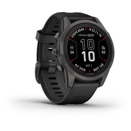 Garmin - Fenix 7S Pro Sapphire Solar - Multifunktionsuhr schwarz