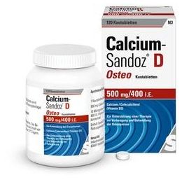 HEXAL® Calcium Sandoz D Osteo 500 mg/400 I.e. Kautabl. 120 St