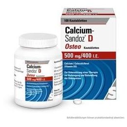 HEXAL® Calcium Sandoz D Osteo 500 mg/400 I.e. Kautabl. 100 St