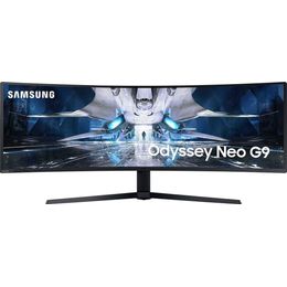Samsung Odyssey Neo G9 S49AG954NP Curved-Gaming-LED-Monitor (124 cm/49 ", 5120 x 1440 px, DQHD, 1 ms Reaktionszeit, 240 Hz, VA LCD, 1ms (G/G), schwarz