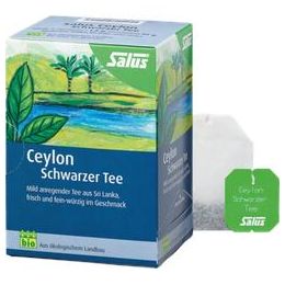Ceylon schwarzer Tee Bio Salus Filterbeutel 15 St