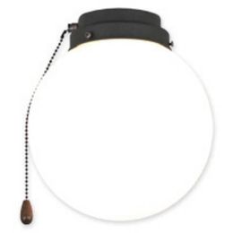 CasaFan 1K GR KUGEL Deckenventilator-Leuchte Opalglas (glänzend)